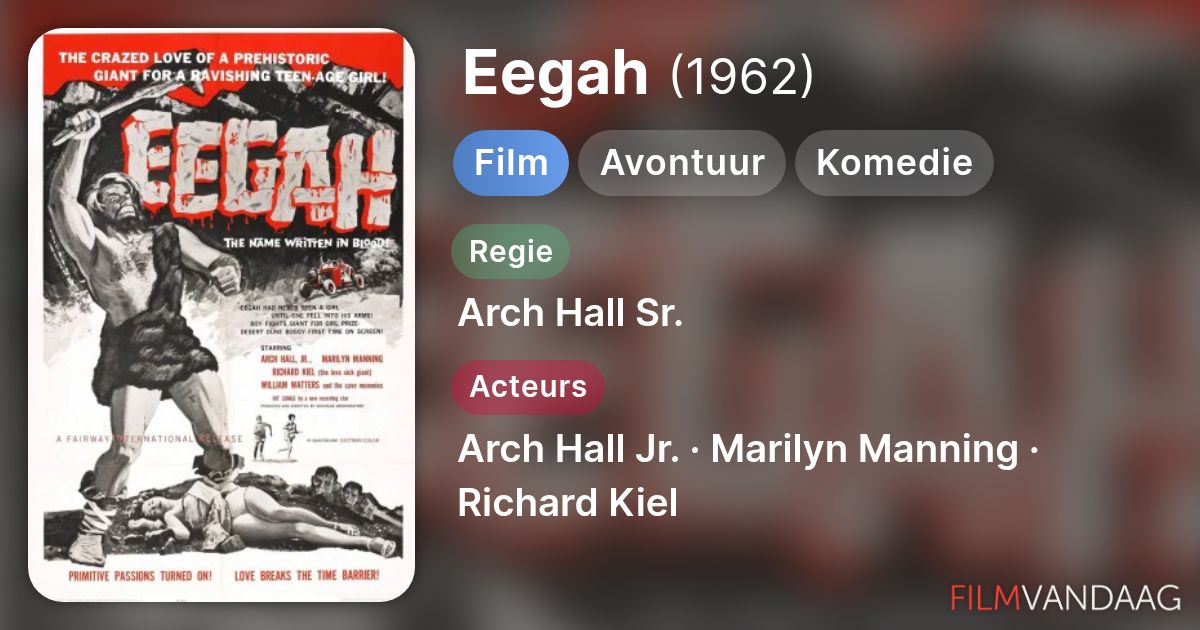 Eegah (film, 1962) - FilmVandaag.nl