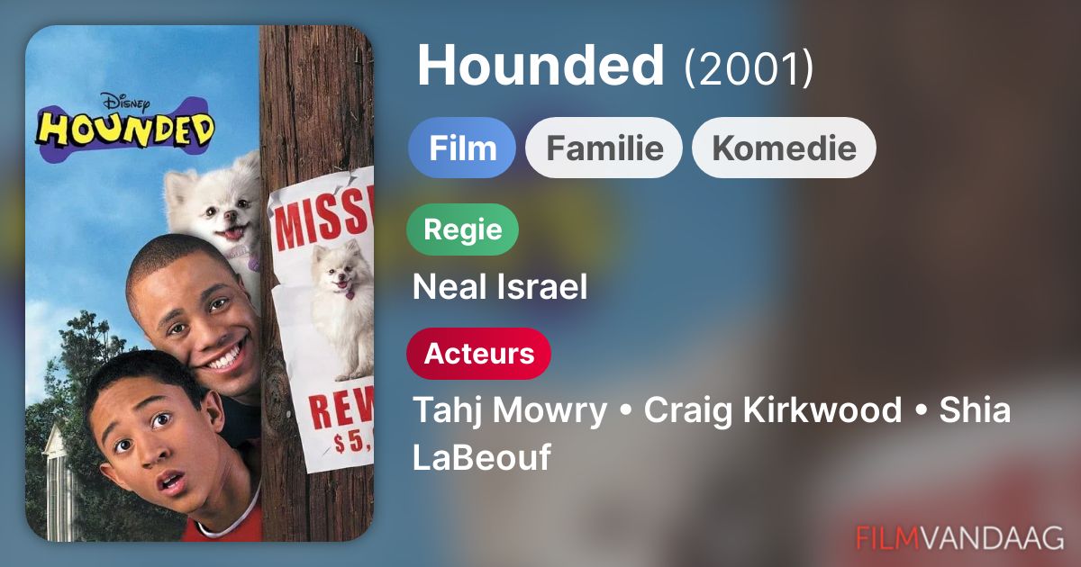 Hounded (film, 2001) - FilmVandaag.nl