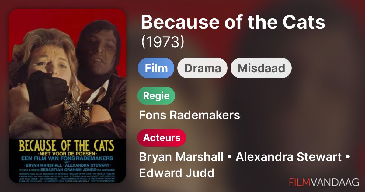 Because of the Cats (film, 1973) - FilmVandaag.nl