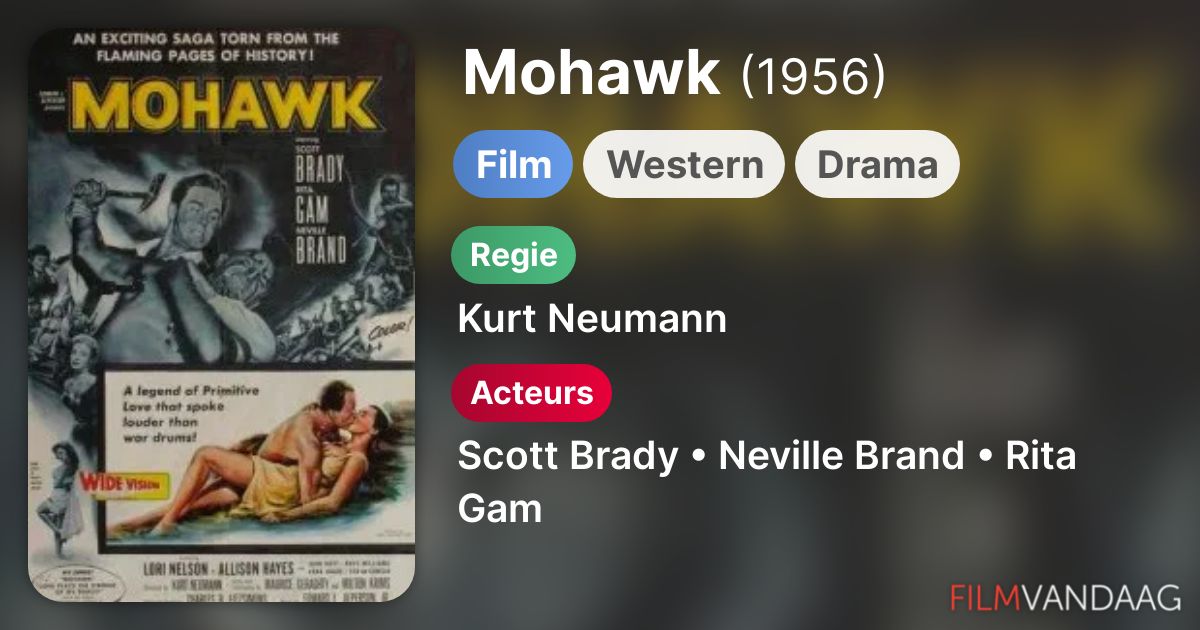 Mohawk (film, 1956) - FilmVandaag.nl