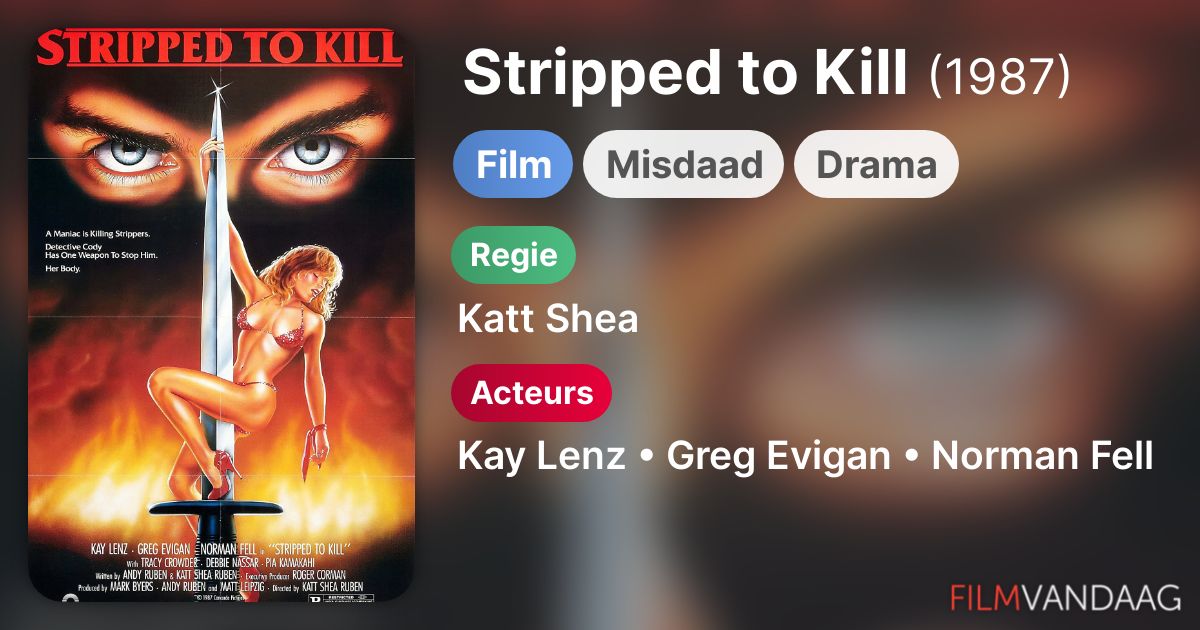 Stripped to Kill (film, 1987) - FilmVandaag.nl