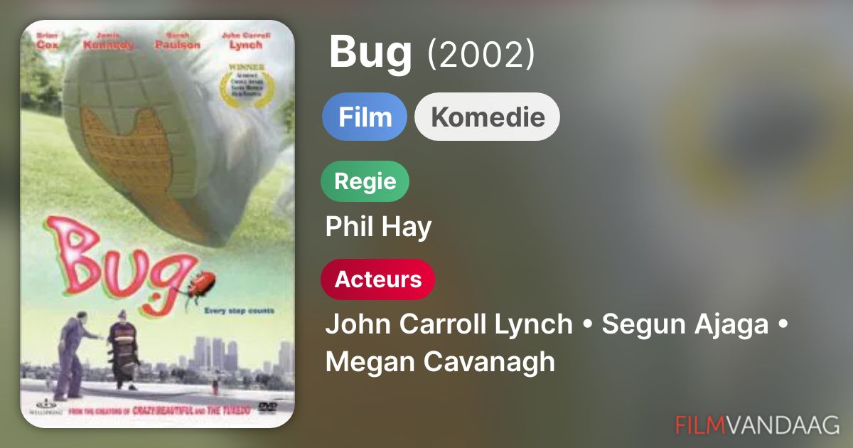 Bug (film, 2002) - FilmVandaag.nl