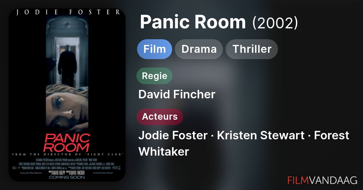 Panic Room (film, 2002) - FilmVandaag.nl