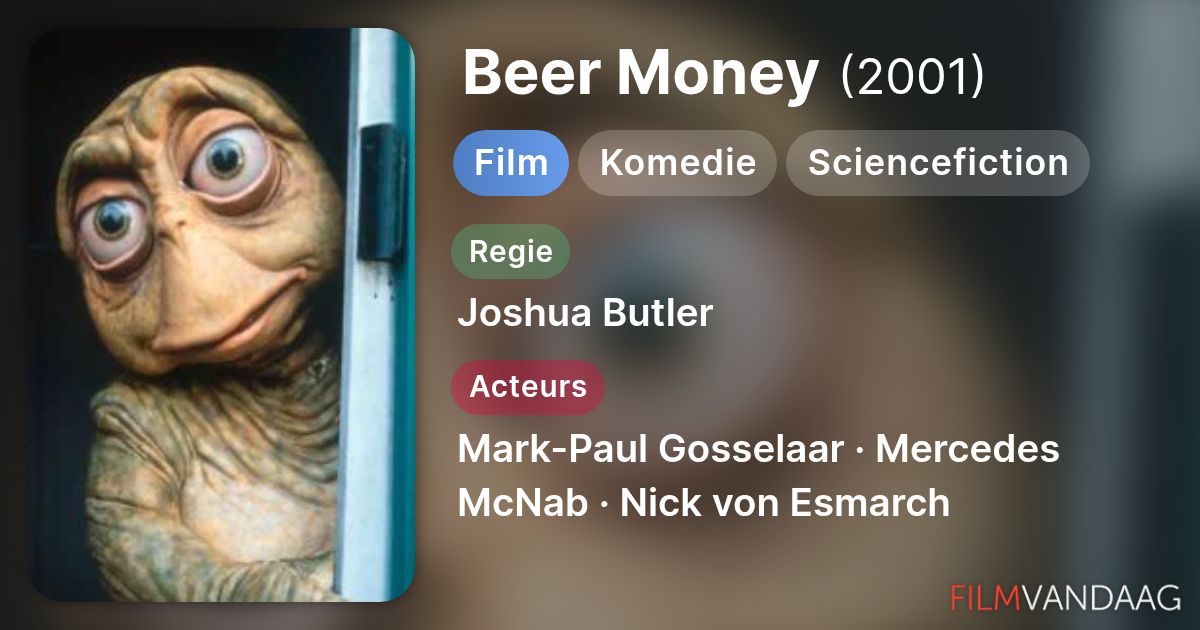Beer Money (film, 2001) - FilmVandaag.nl