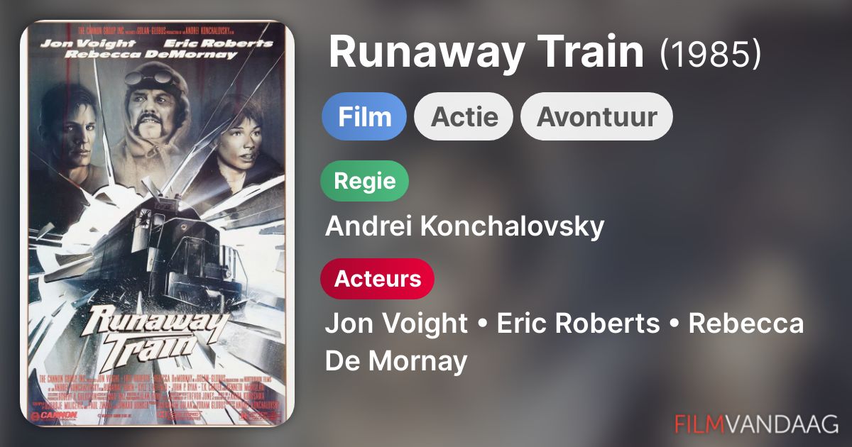 Runaway Train (film, 1985) - FilmVandaag.nl