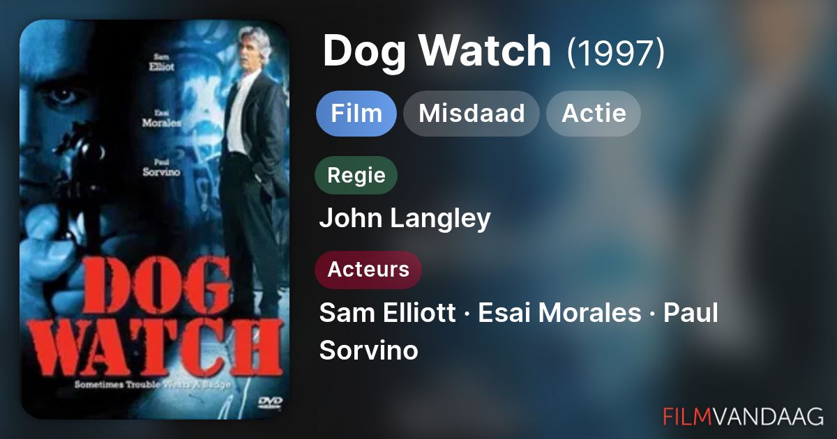 Dog Watch (film, 1997) - FilmVandaag.nl