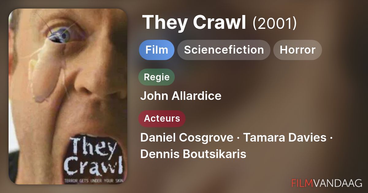 They Crawl (film, 2001) - FilmVandaag.nl
