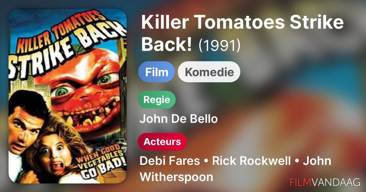 Killer Tomatoes Strike Back! (film, 1991) - FilmVandaag.nl