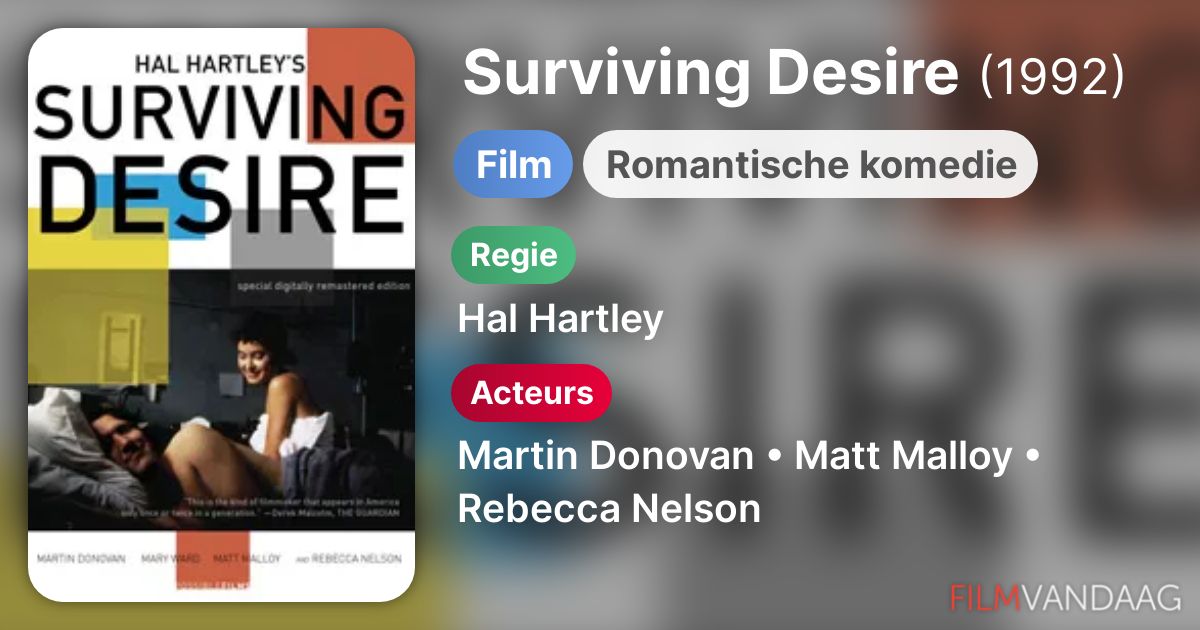 Surviving Desire (film, 1991) - FilmVandaag.nl