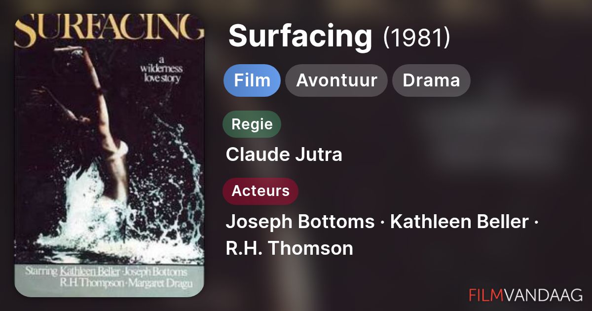 Surfacing (film, 1981) - FilmVandaag.nl