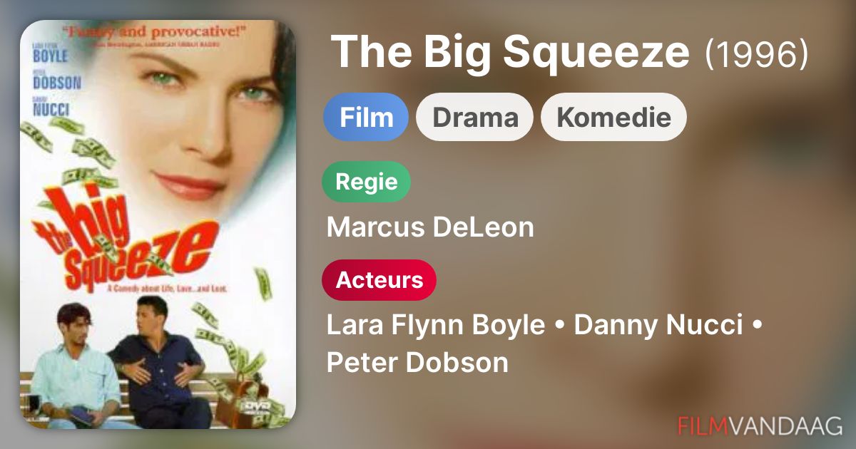 The Big Squeeze (film, 1996) - FilmVandaag.nl