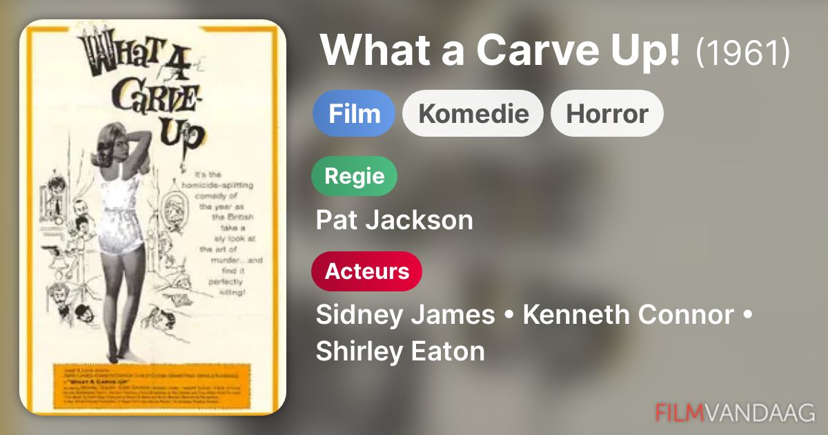 What a Carve Up! (film, 1961) - FilmVandaag.nl