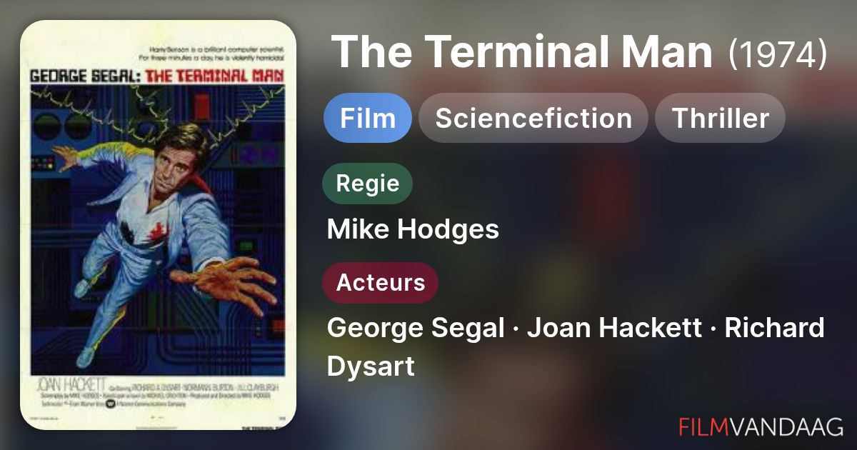 The Terminal Man (film, 1974) - FilmVandaag.nl