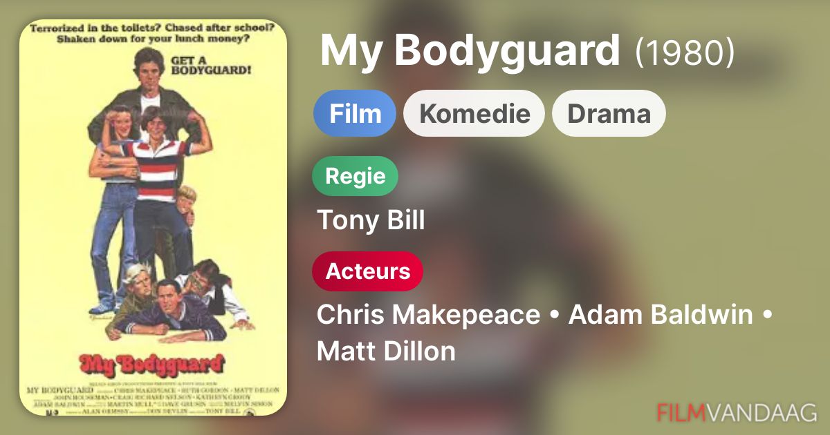 My Bodyguard (film, 1980) - FilmVandaag.nl