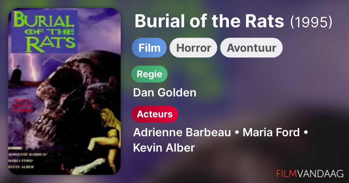 Burial of the Rats (film, 1995) - FilmVandaag.nl