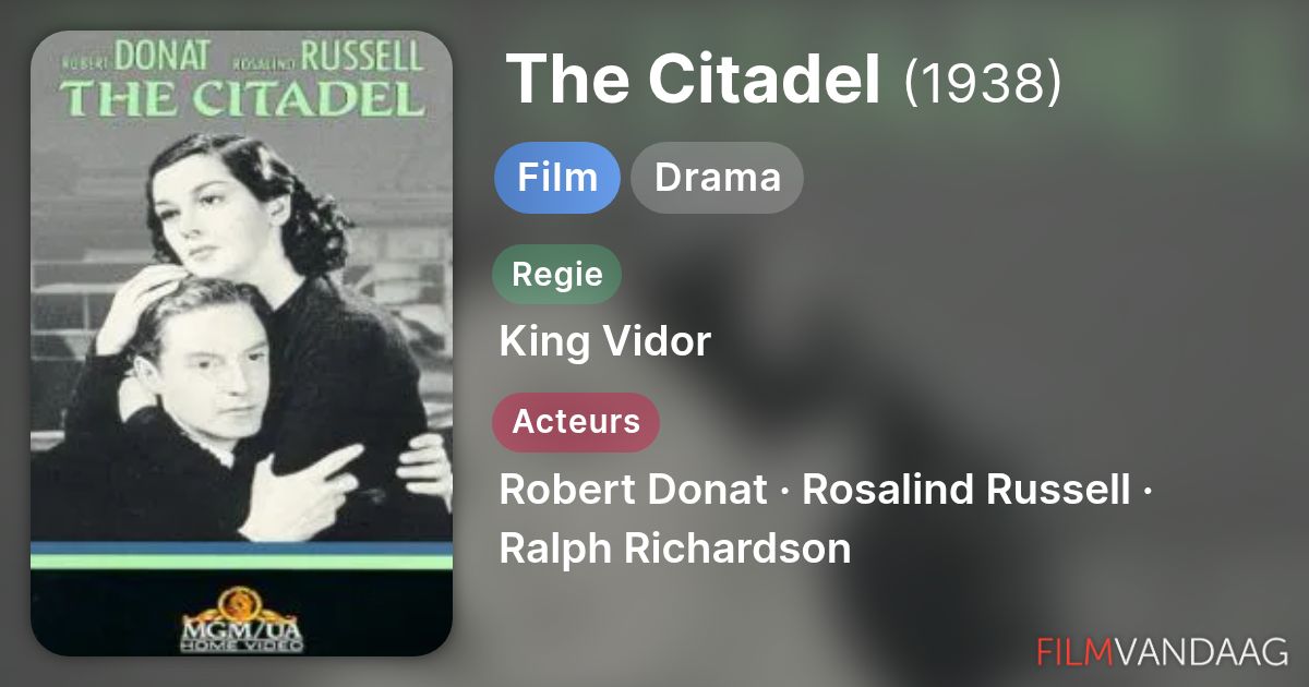 The Citadel (film, 1938) - FilmVandaag.nl