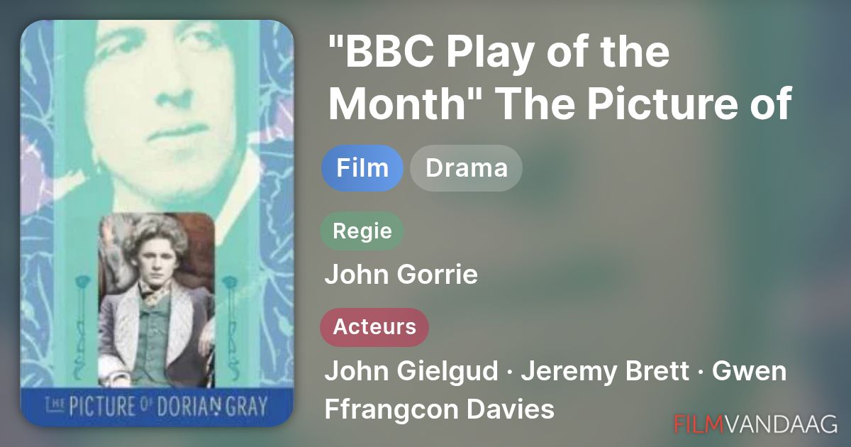 "BBC Play of the Month" The Picture of Dorian Gray (film, 1976 ...