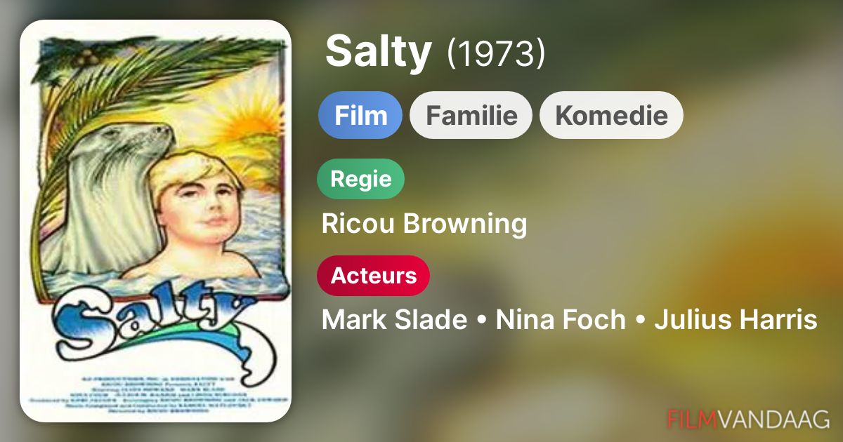 Salty (film, 1973) - FilmVandaag.nl