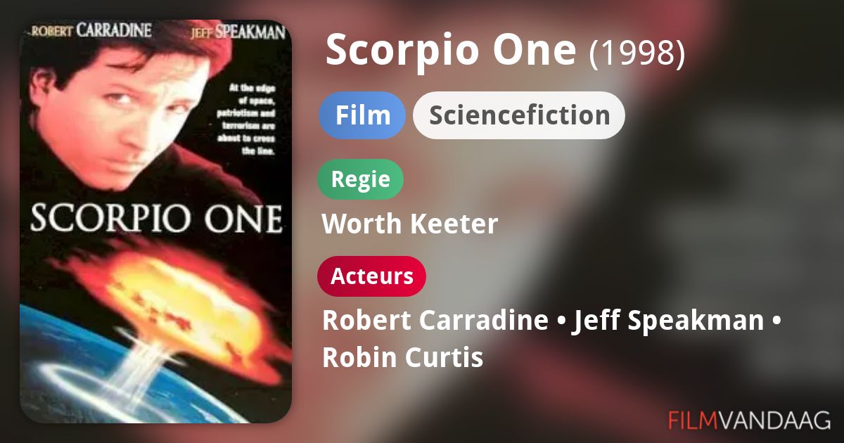 Scorpio One (film, 1998) - FilmVandaag.nl