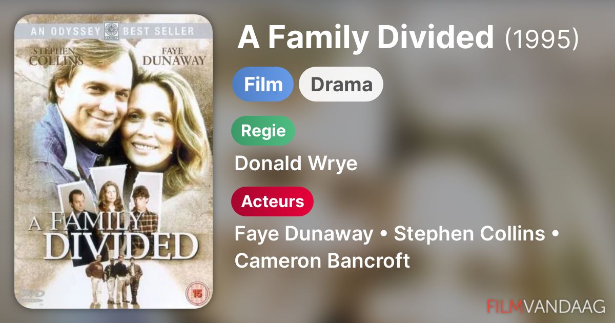 A Family Divided (film, 1995) - FilmVandaag.nl