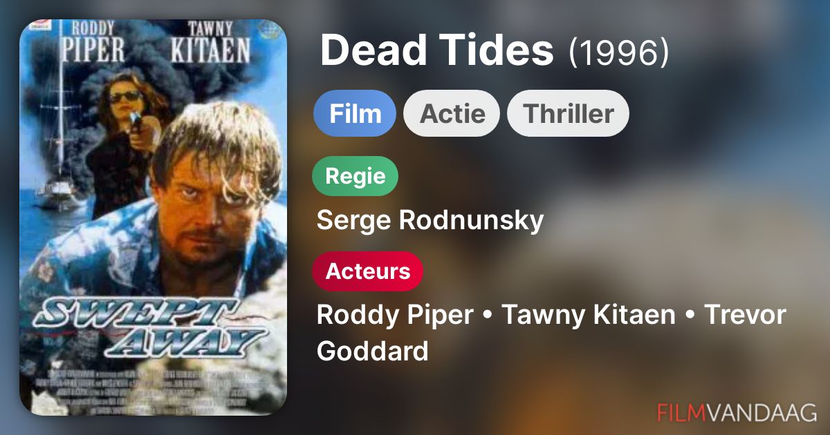 Dead Tides (film, 1997) Nu Online Kijken - FilmVandaag.nl
