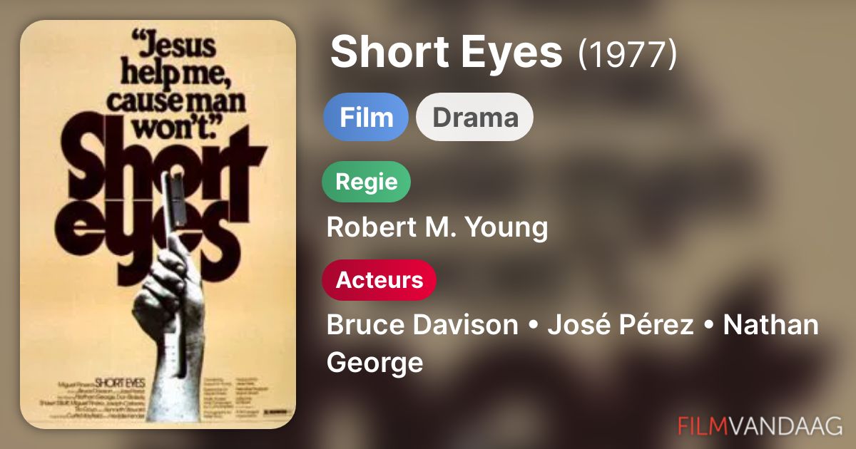 Short Eyes (film, 1977) - FilmVandaag.nl