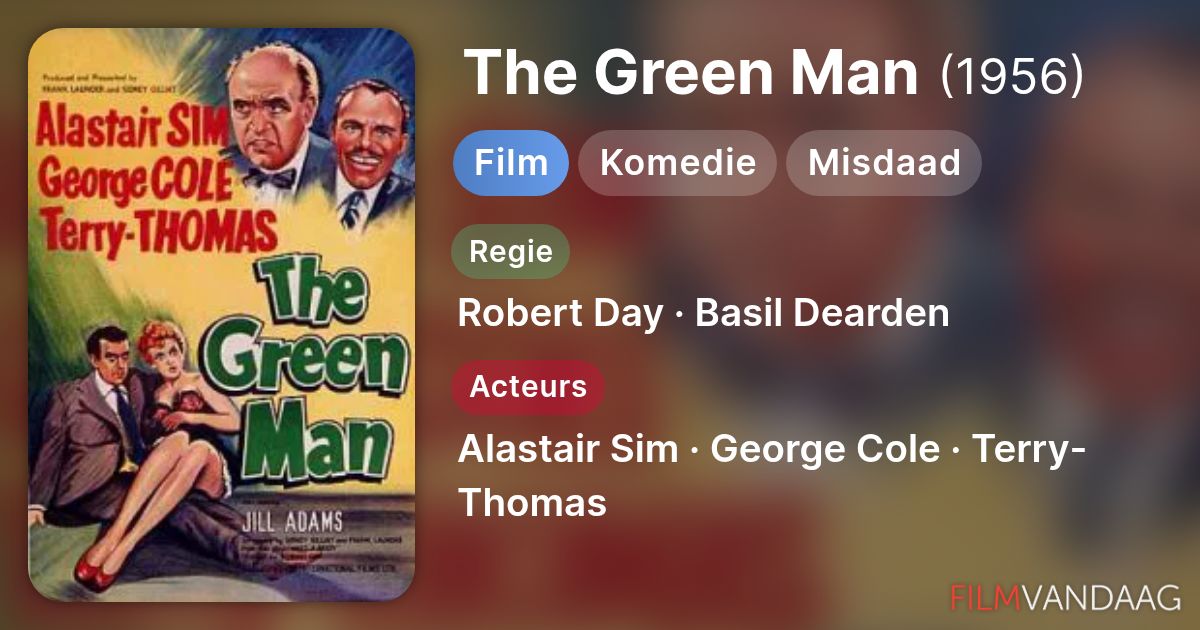 The Green Man (film, 1956) Nu Online Kijken - FilmVandaag.nl