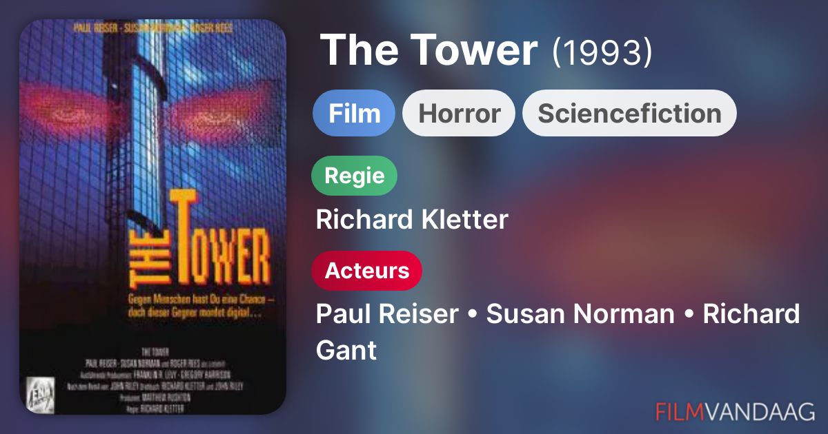 The Tower (film, 1993) - FilmVandaag.nl