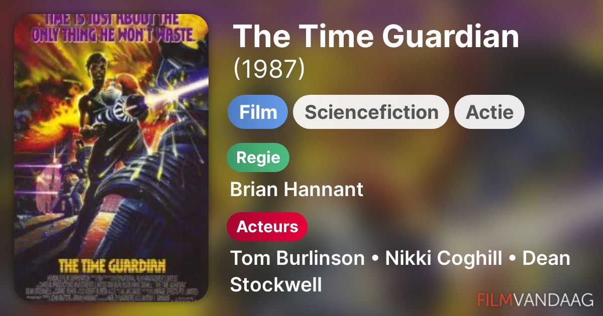 The Time Guardian (film, 1987) - FilmVandaag.nl