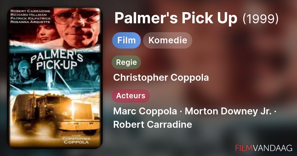 Palmer's Pick Up (film, 1999) - FilmVandaag.nl