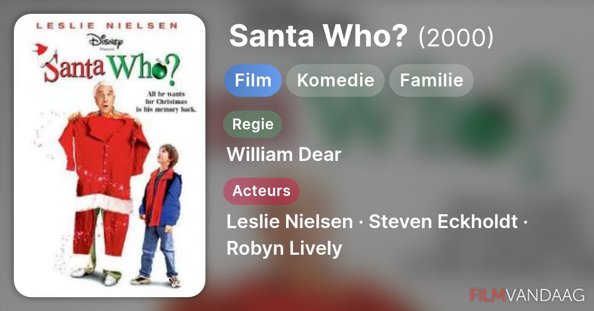 Santa Who? (film, 2000) - FilmVandaag.nl