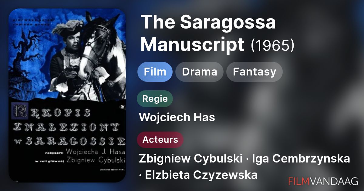 The Saragossa Manuscript (film, 1965) - FilmVandaag.nl