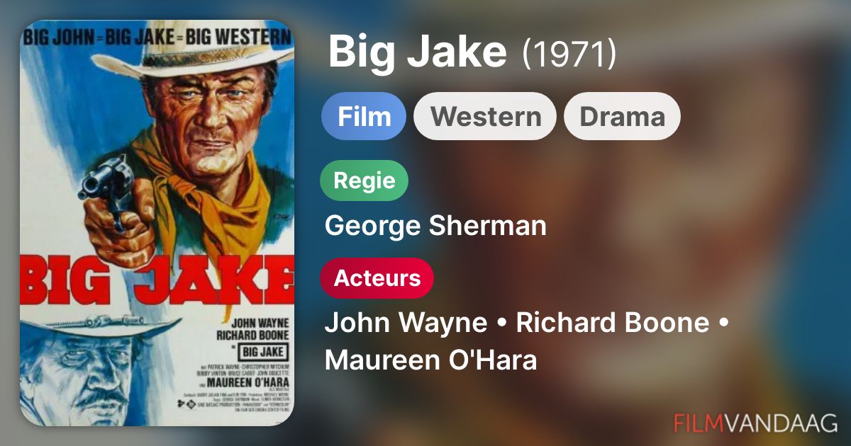 Big Jake (film, 1971) - FilmVandaag.nl