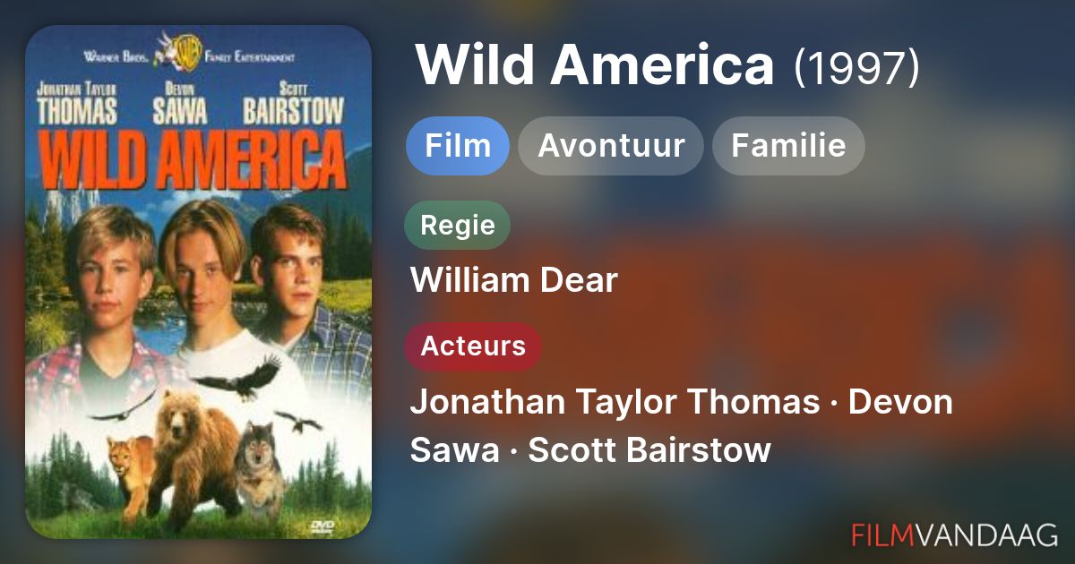 Wild America (film, 1997) - FilmVandaag.nl