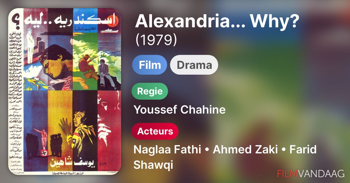 Alexandria... Why? (film, 1978) - FilmVandaag.nl