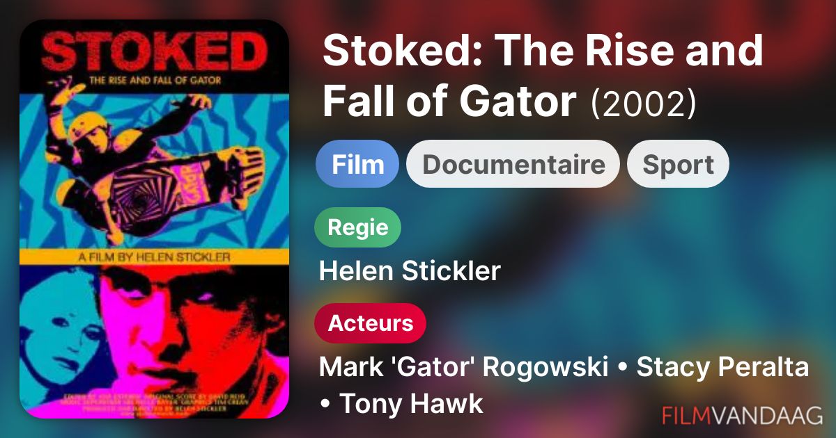 Stoked: The Rise and Fall of Gator (film, 2002) - FilmVandaag.nl