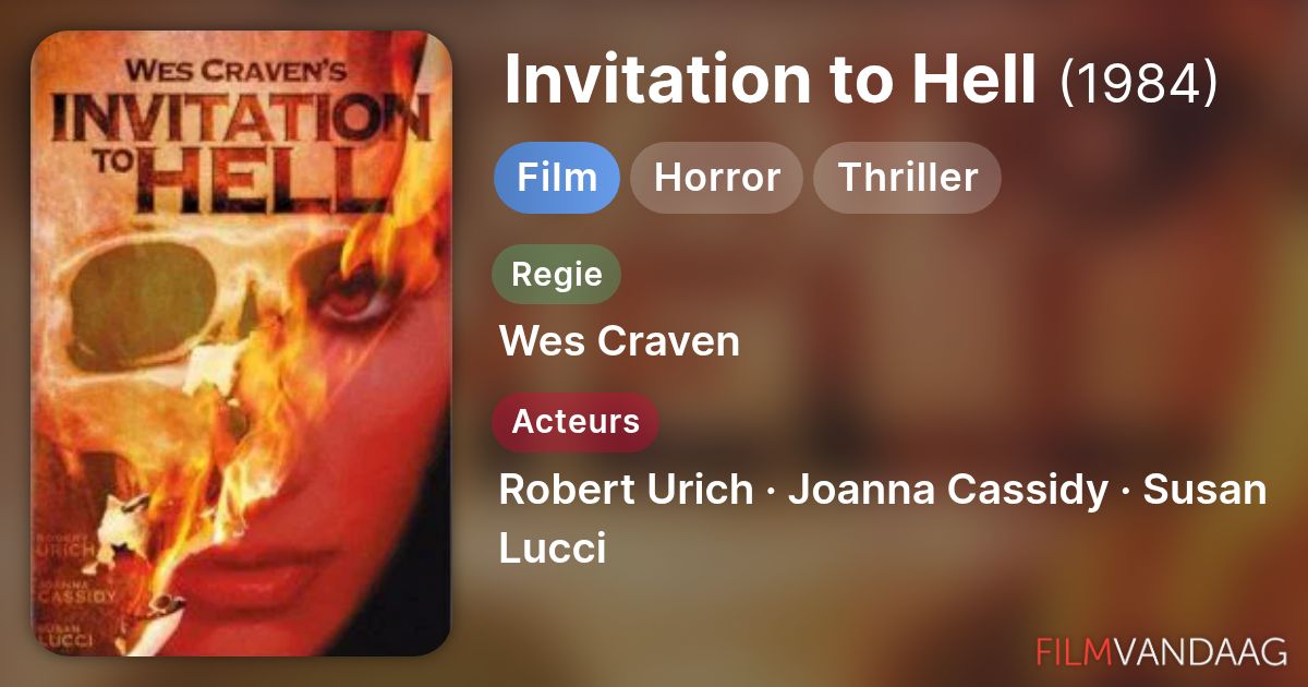 Invitation to Hell (film, 1984) - FilmVandaag.nl