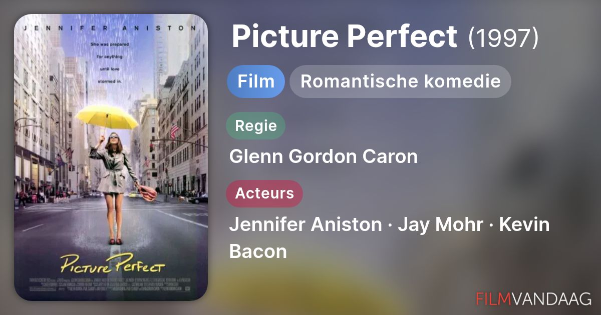 Picture Perfect (film, 1997) - FilmVandaag.nl