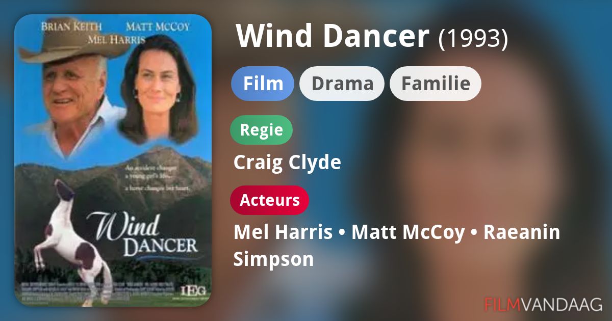 Wind Dancer (film, 1993) - FilmVandaag.nl