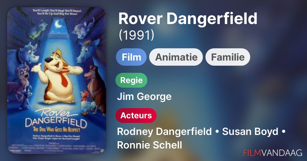 Rover Dangerfield (film, 1991) - FilmVandaag.nl
