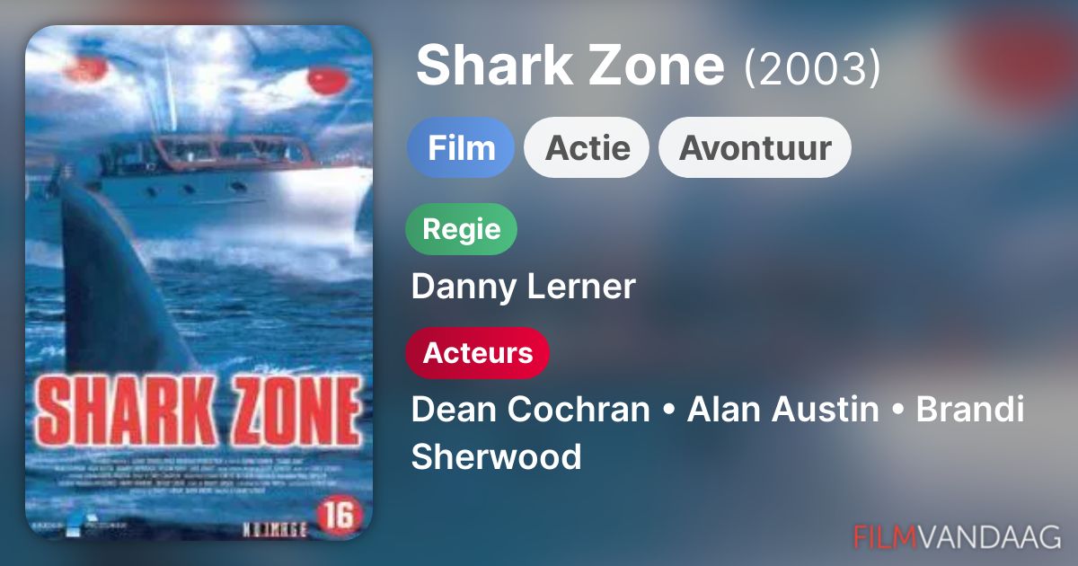Shark Zone (film, 2003) kopen op dvd of blu-ray - FilmVandaag.nl