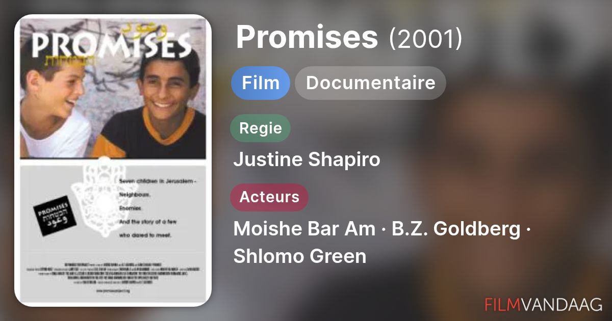 Promises (film, 2001) - FilmVandaag.nl