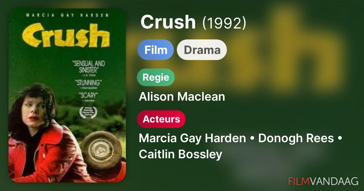 Crush (film, 1992) - FilmVandaag.nl