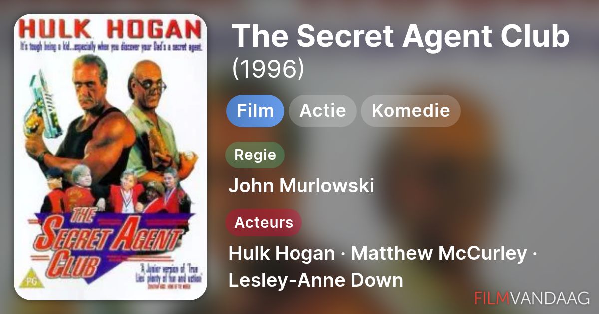 The Secret Agent Club (film, 1996) - FilmVandaag.nl