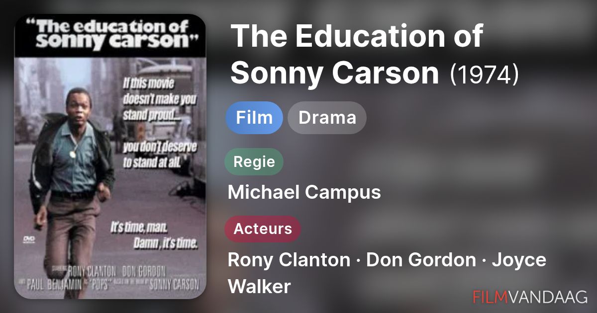 The Education of Sonny Carson (film, 1974) - FilmVandaag.nl