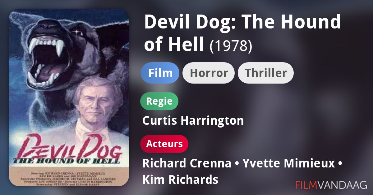 Devil Dog: The Hound of Hell (film, 1978) - FilmVandaag.nl