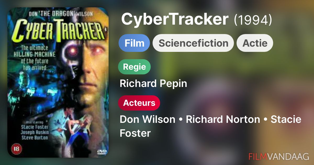 CyberTracker (film, 1994) - FilmVandaag.nl