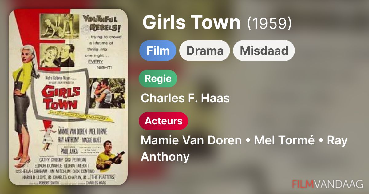 Girls Town (film, 1959) - FilmVandaag.nl