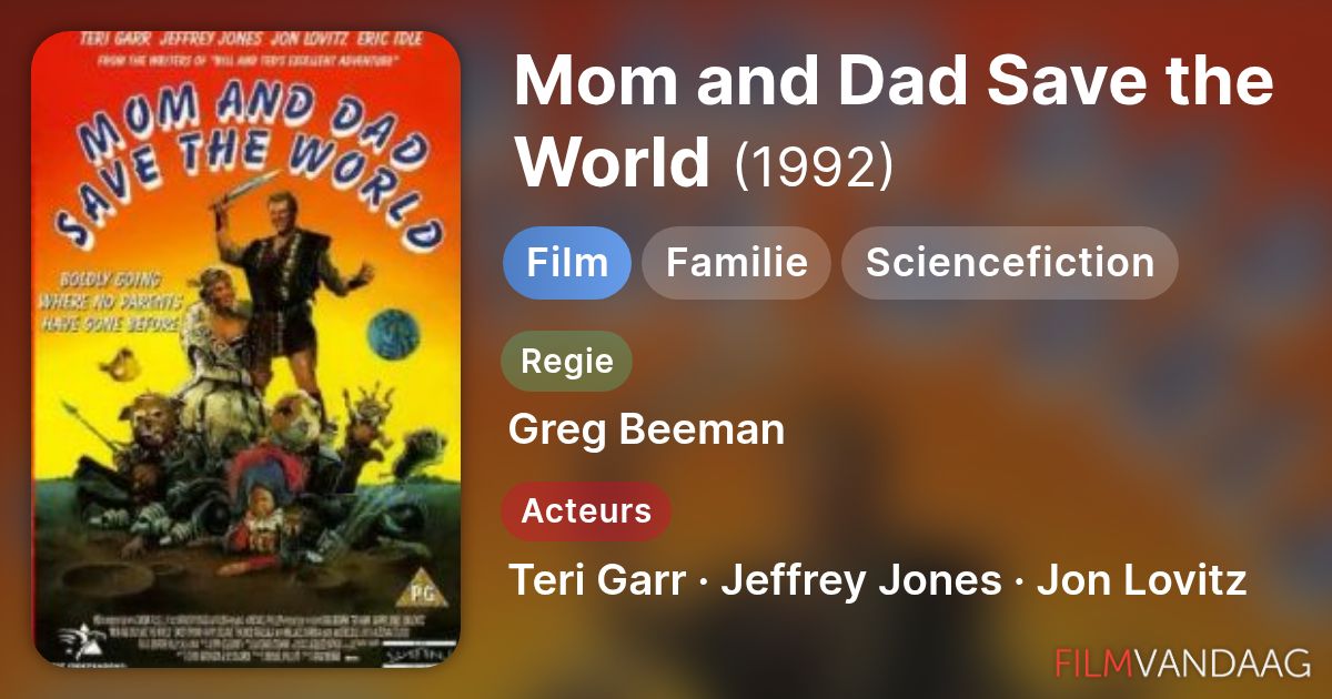 Mom And Dad Save The World Film 1992 Kopen Op Dvd Of Blu Ray