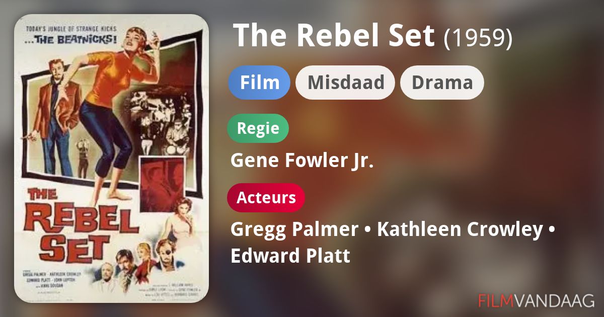 The Rebel Set (film, 1959) - FilmVandaag.nl